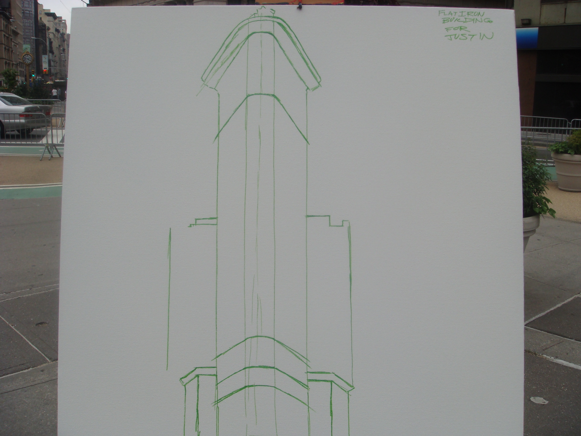 Painting Process | Flatiron for Justin - BORBAY