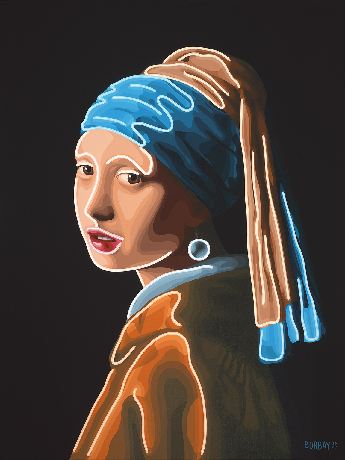 Girl With A Pearl Earring Painting